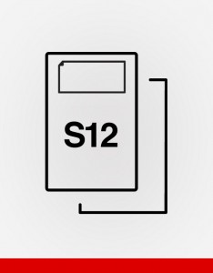 (S12) Single Integrated Label - Cheap Integrated Labels