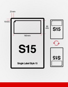 single integrated labels