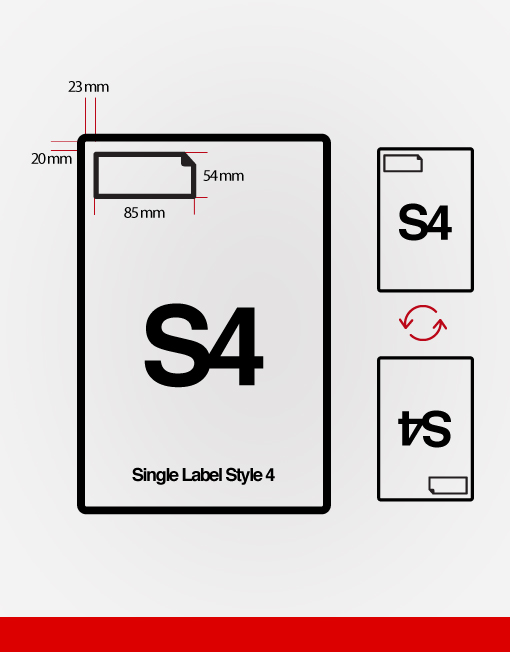 Single-Label-S4-Sizes - Cheap Integrated Labels