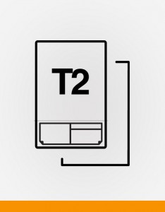Triple Integrated Label (T2) - Cheap Integrated Labels